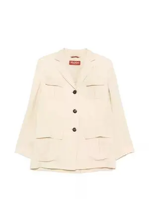 Max Mara Buttoned Jacket