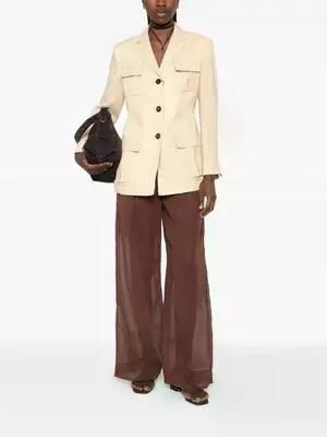 Max Mara Buttoned Jacket