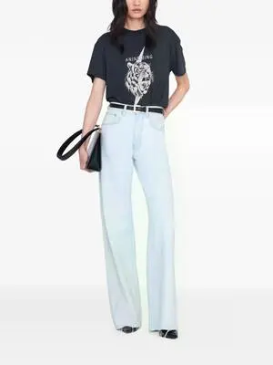 ANINE BING Wagner" Tiger Graphic T-shirt