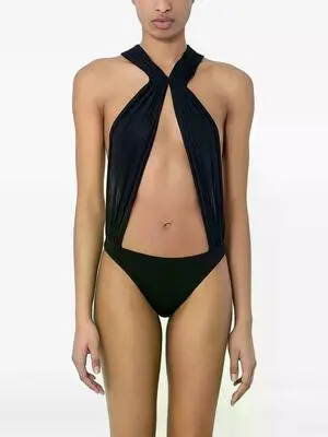 Rick Owens Halter Neck Bodysuit - Black