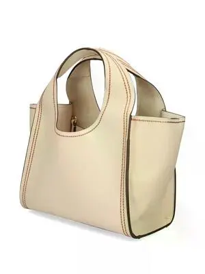 Moschino Logo-plaque Stitched Tote Bag