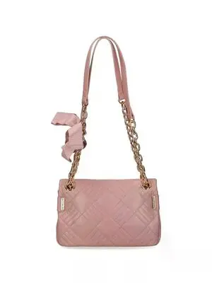 Moschino Quilted Cross Body Bag - Pink