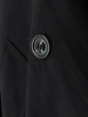 MAISON MARGIELA Belted Double-breasted Jacket - Black