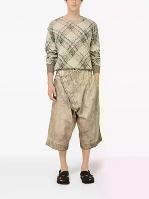 VIVIENNE WESTWOOD Asymmetric Shorts - Neutrals