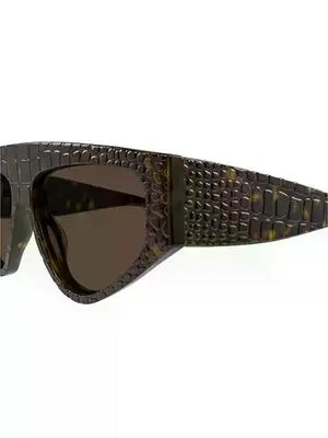 AZZEDINE ALAIA Pilot-frame Sunglasses With -tinted Lenses