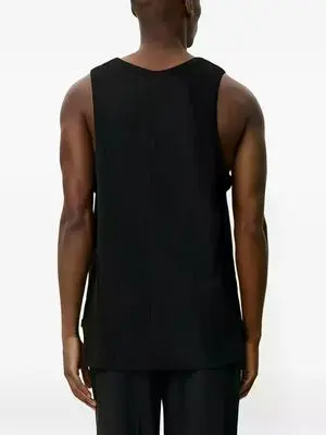 LES DEUX Huxley Square Pattern Tank Top