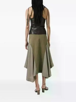 Our Legacy Thyme Panelled Asymmetric Skirt
