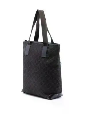 Gucci Gg Monogram Denim Tote Bag