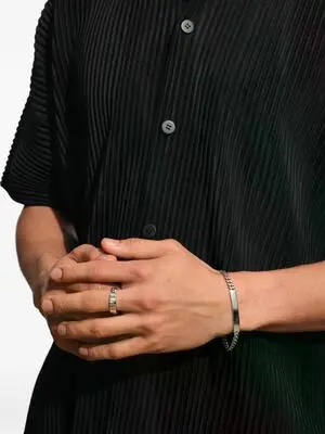 Tom Wood Id Curb Chain Bracelet