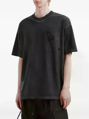 Izzue X Alpha Industries Patch-pocket T-shirt - Grey