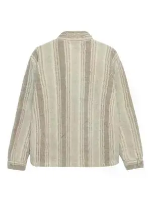 StÜssy Stripe Sherpa Shirt