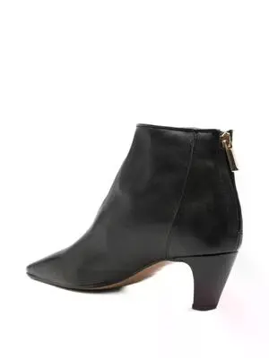 BIANCADI Zip-fastening Square Toe Boots
