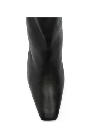 BIANCADI Zip-fastening Square Toe Boots