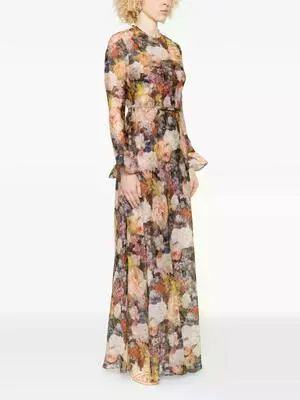 Zimmermann Alchemy Sheath Maxi Dress - Brown