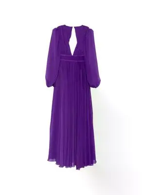 Pinko Pelagos V-neck Maxi Dress
