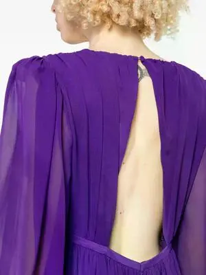 Pinko Pelagos V-neck Maxi Dress