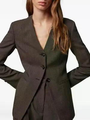 Paul Smith Buttoned Wool Blazer