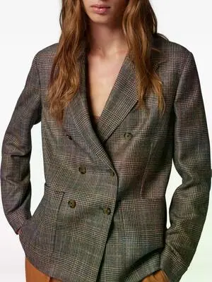 Paul Smith Double-breasted Check Blazer