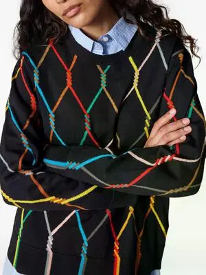 Paul Smith Diamond-pattern Sweater