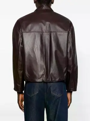 ARMA Leather Zip-up Jacket