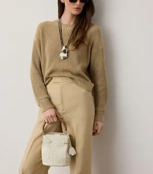 Ralph Lauren Small Leather The Bucket Bag