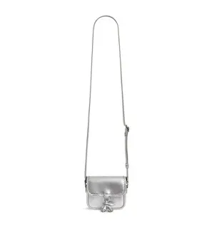 Bonpoint Metallic Leather Lani Shoulder Bag