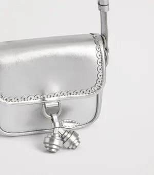 Bonpoint Metallic Leather Lani Shoulder Bag