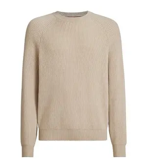 Brunello Cucinelli Cashmere Ribbed Sweater
