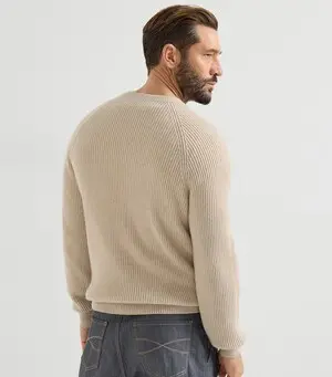 Brunello Cucinelli Cashmere Ribbed Sweater