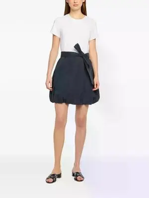 Cinq À Sept Taylon Bow Mini Dress