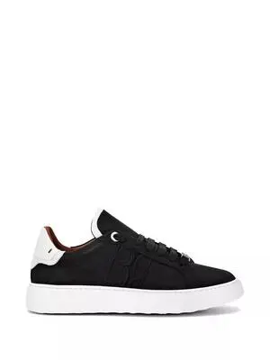 BILLIONAIRE Logo Low-top Sneakers - Black