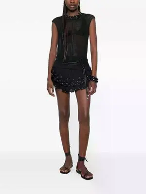 Isabel Marant Étoile Beaded Mini Skirt