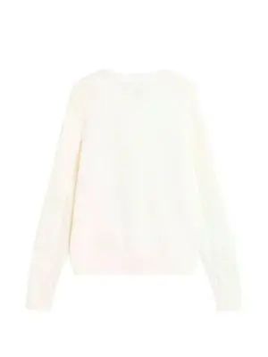 Maison Kitsuné Cable Knit V-neck Cardigan
