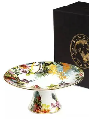 SIMONE GUIDARELLI HOME Jungle Floral Cake Stand