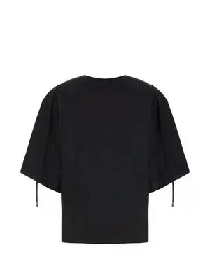 Max Mara Tie-detail Blouse - Black