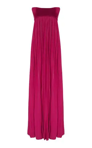 Zimmermann Luna Strapless Gown