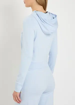 Vuori Halo Mini Hooded Jersey Zip-up Sweatshirt
