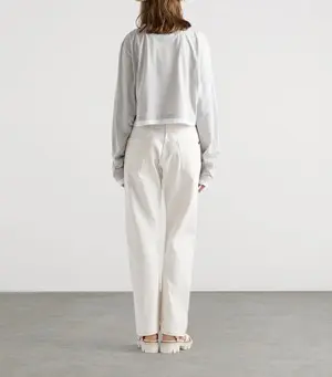 Prada Layered Long-sleeve T-shirt - Grey