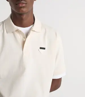 Prada Cotton Layered Polo Shirt