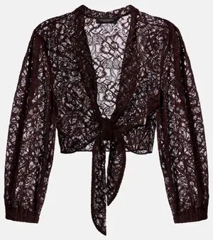 Adriana Degreas Cropped Blouses