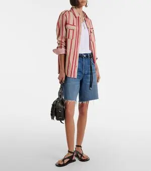 Citizens Of Humanity Ayla Denim Bermuda Shorts