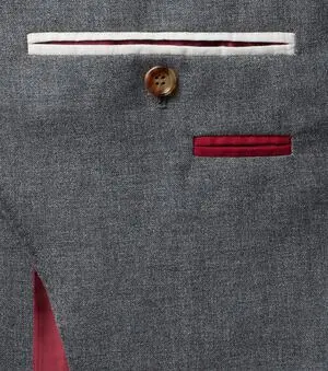 Brunello Cucinelli Wool, Cotton, And Silk Blazer