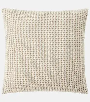 Brunello Cucinelli Cotton-blend Cushion - Beige