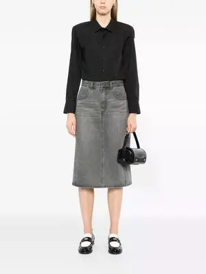 JNBY Denim Midi Skirt