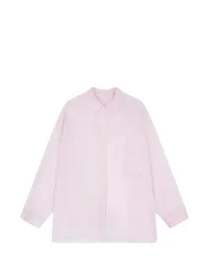 LESS Oversize Ramie Shirt - Pink