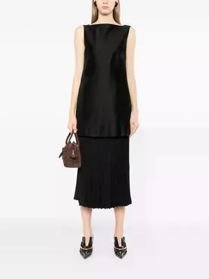 LESS Layered A-line Dress