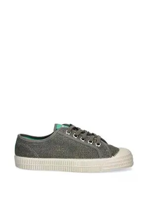 Novesta Round Toe Lace-up Sneakers - Grey
