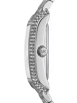 Michael Kors Embellished Rectangular 26mm Watch