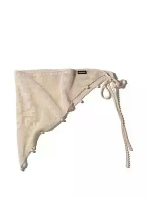 Miu Miu Cotton Pareo - Neutrals