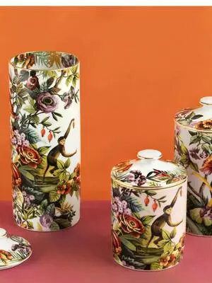 SIMONE GUIDARELLI HOME Jungle Floral Vase
